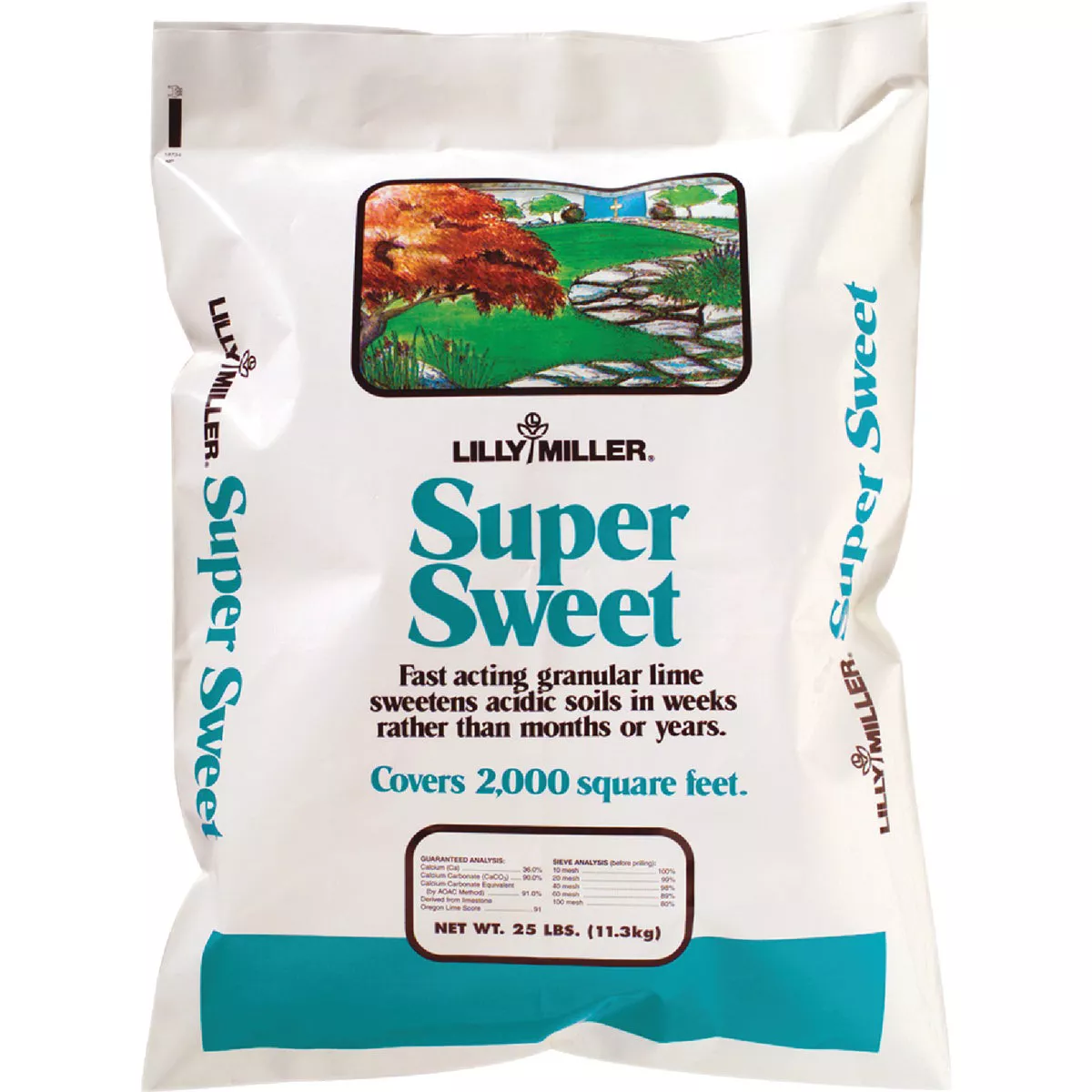 Lilly Miller 25 Lb. 2000 Sq. Ft. Coverage Granular Super Sweet Lime ...
