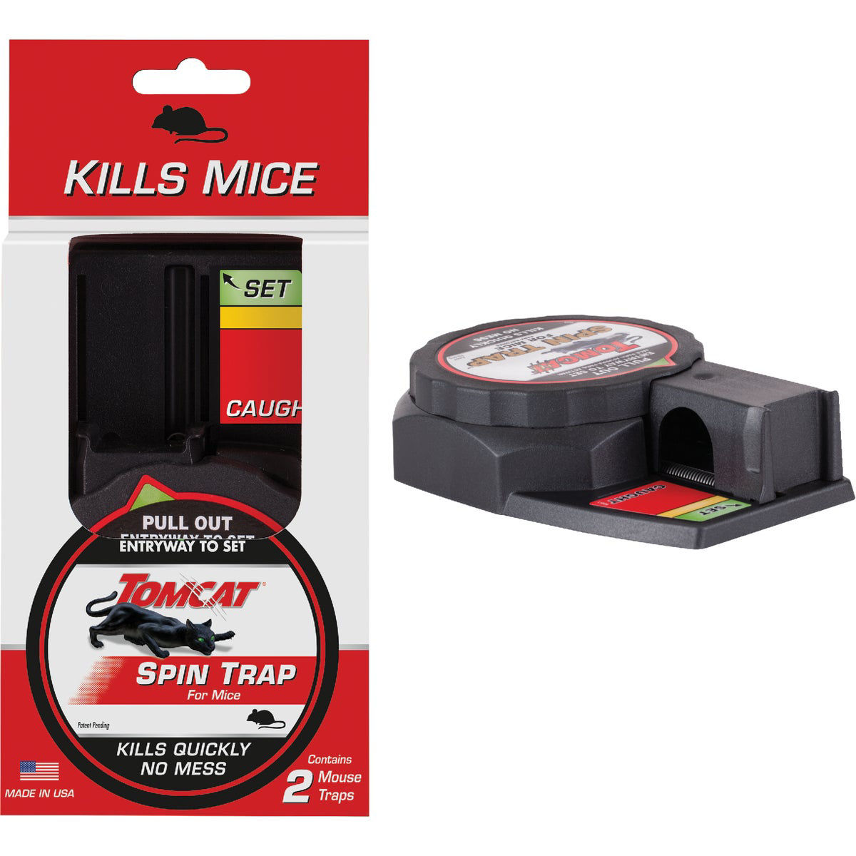 TOMCAT Spin Trap Mechanical Mouse Trap (2-Pack) | Do it Best