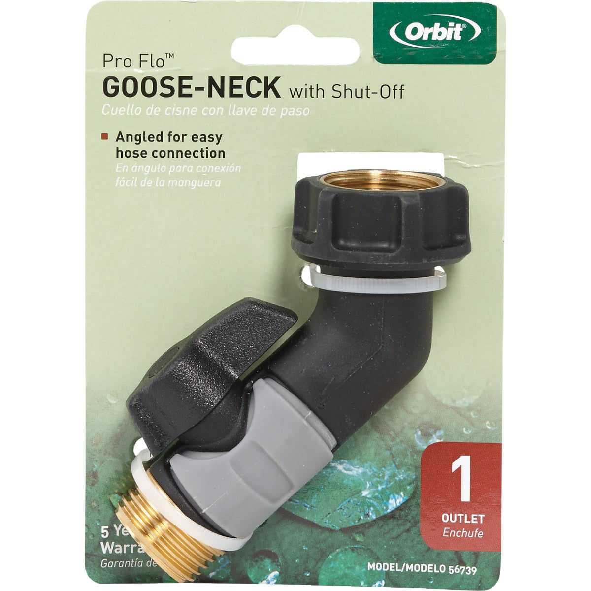 Orbit Pro Flo Metal Goose-Neck Hose Shutoff | Do it Best