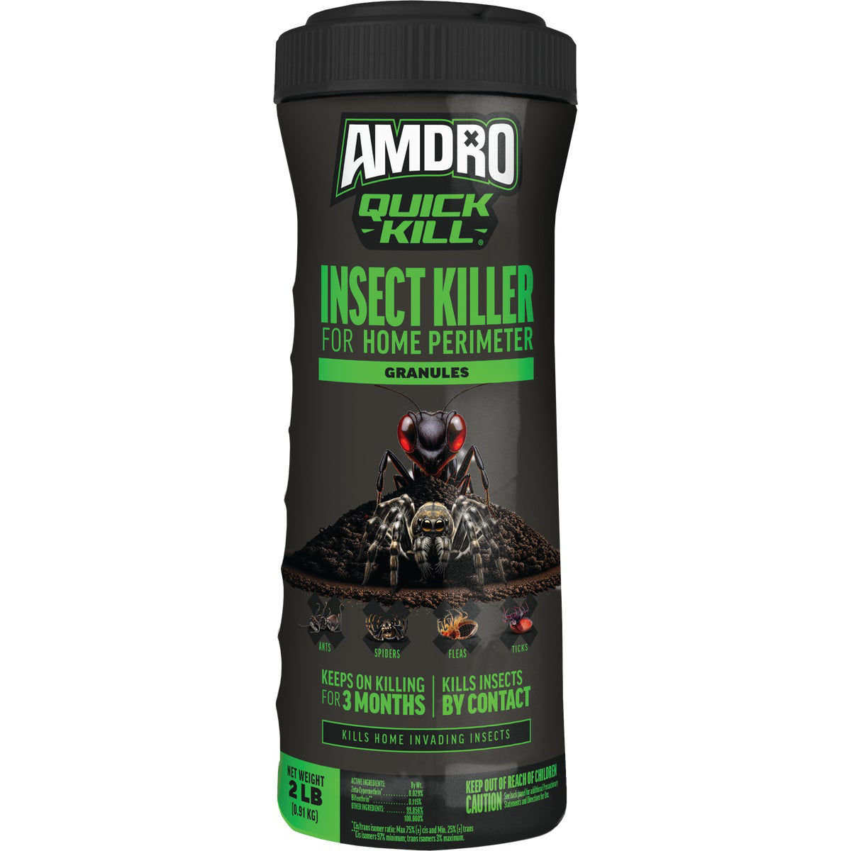 Amdro Quick Kill 2 Lb. Ready To Use Granules Home Perimeter Insect ...