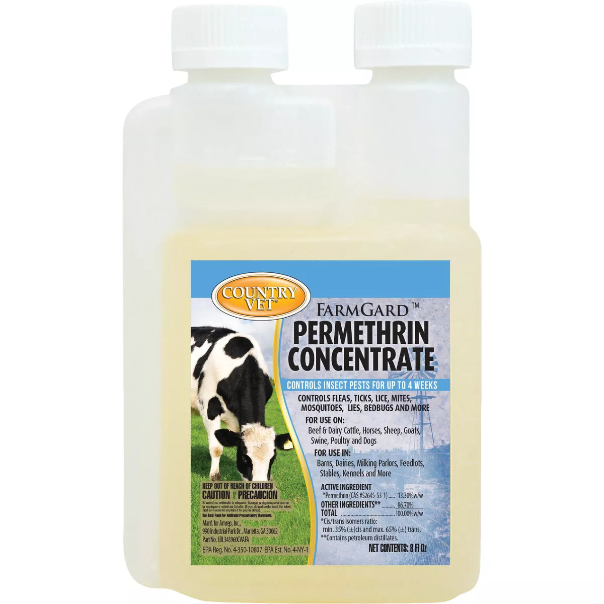Country Vet FarmGard 8 Oz. Concentrate Permethrin Fly Spray | True ...