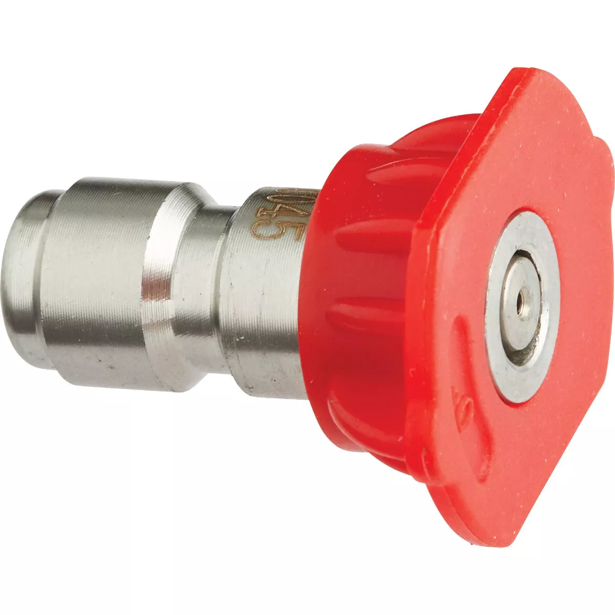 Forney Quick Connect 4.5mm 0 Deg. Red Pressure Washer Spray Tip | Do it ...