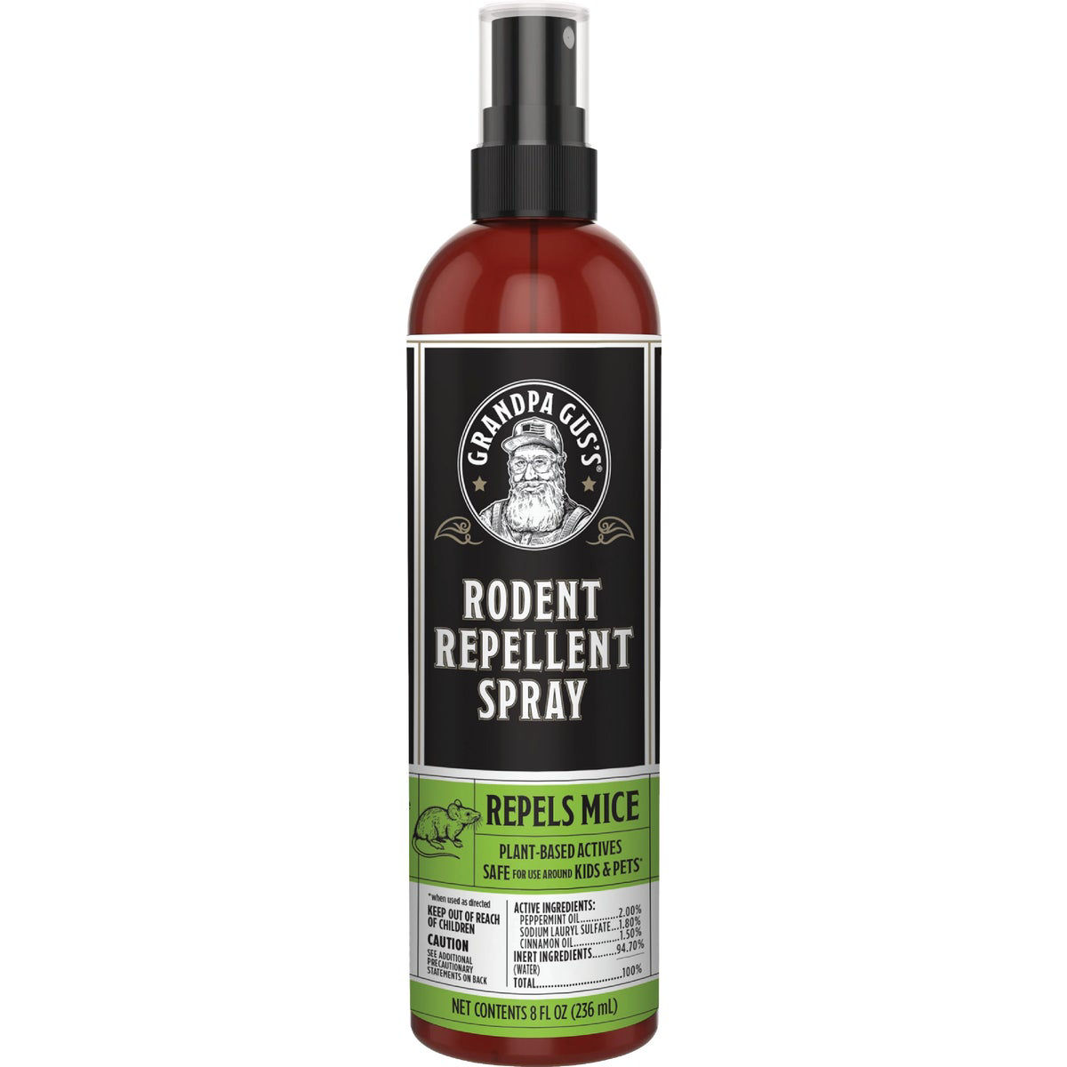 Grandpa Gus's 8 Oz. Ready To Use All Natural Mouse Repellent Spray | Do ...