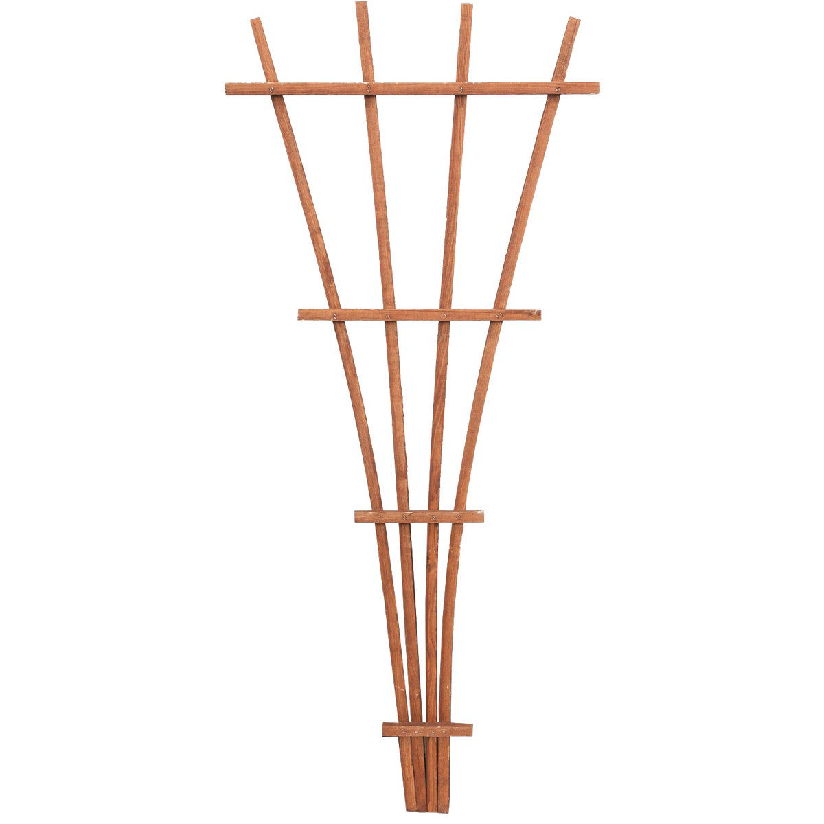 Panacea 48 In. Brown Wood Fan Trellis | Do it Best