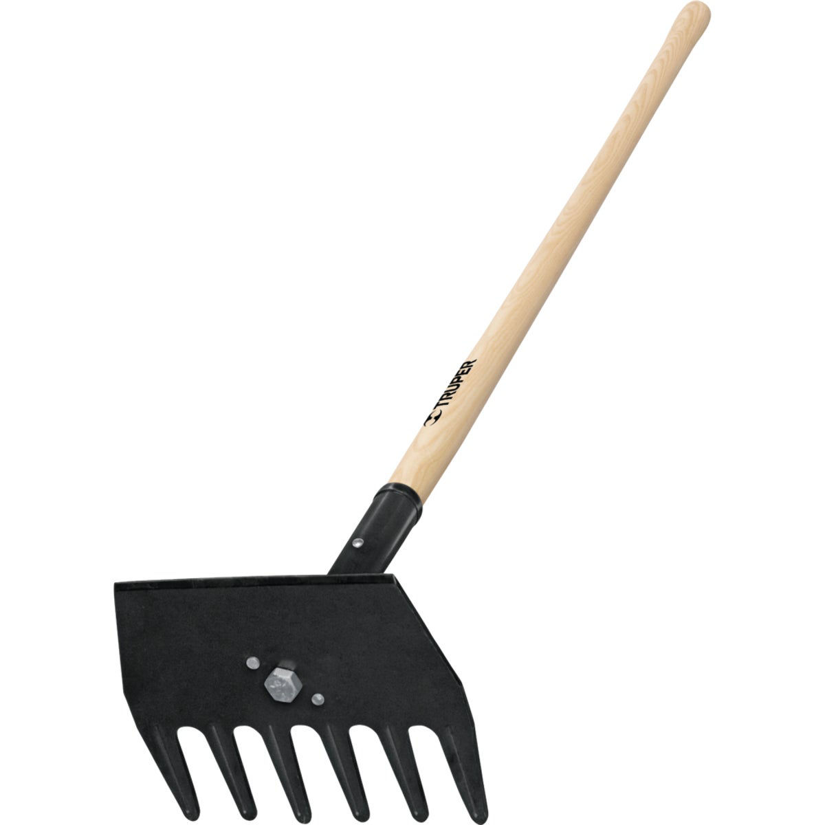 Truper Industrial McLeod 11 In. Steel Fire Landscape Rake (6-Tine) | Do ...