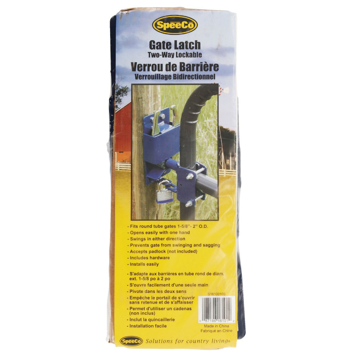 Speeco 2-Way Lockable Steel Gate Latch | Do it Best