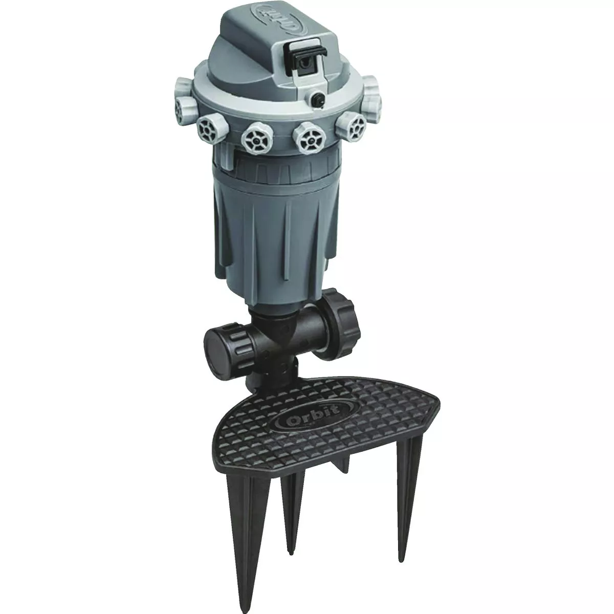 Orbit Precision Arc Gear Drive Sprinkler on Step Spike | Do it Best