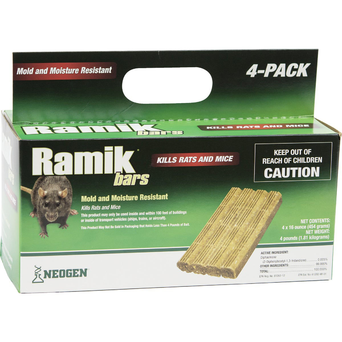Ramik Bar Rat And Mouse Poison (4 per Box) | Do it Best