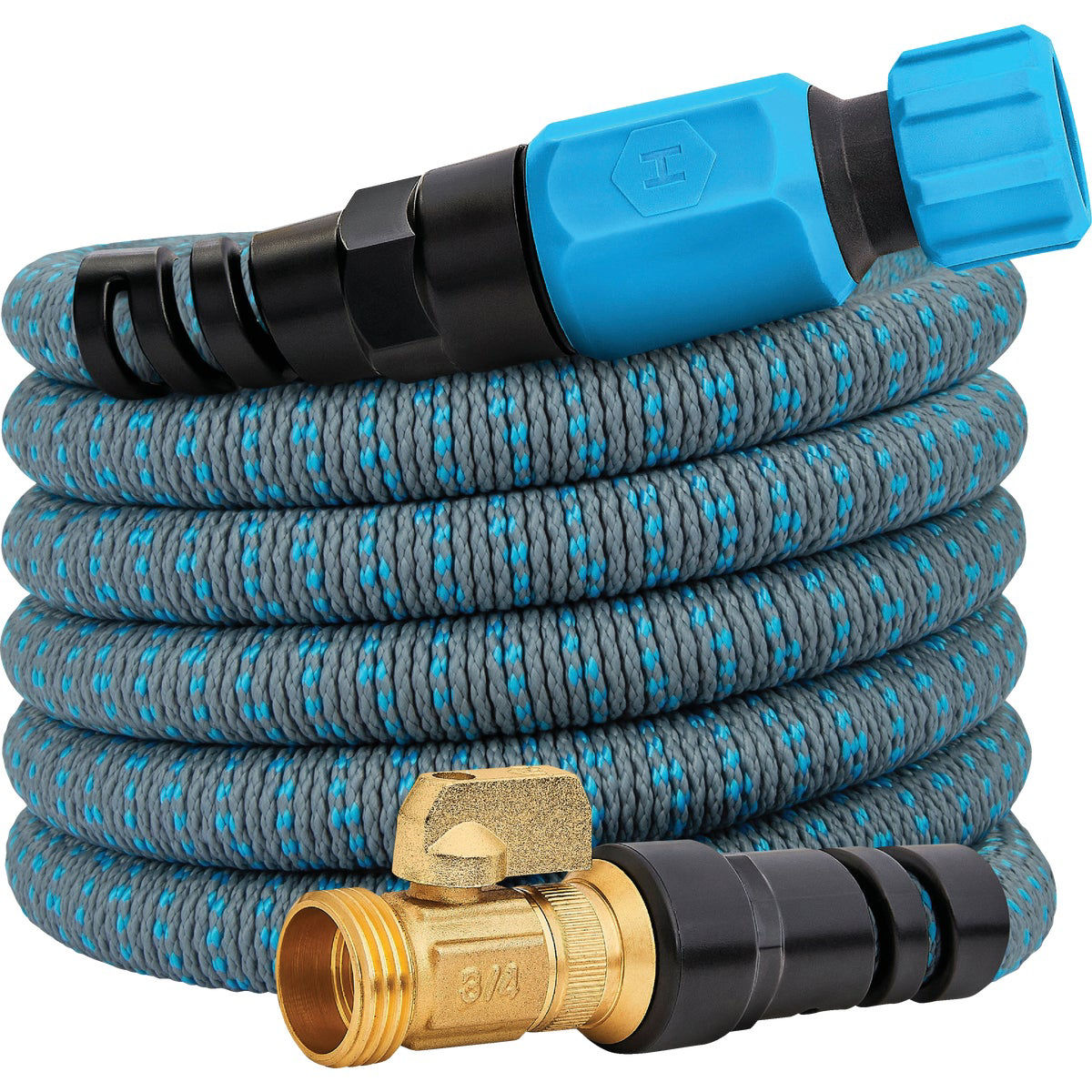 Hydrotech 5 8 In X 25 Ft Expandable Burst Proof Hose Blue Do It Best