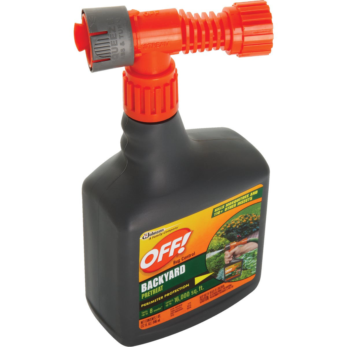 OFF! Bug Control Backyard Protection 32 Oz. Ready To Spray Hose End ...