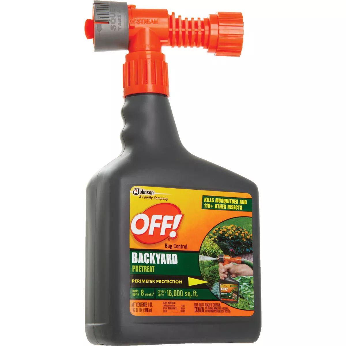 OFF! Bug Control Backyard Protection 32 Oz. Ready To Spray Hose End ...