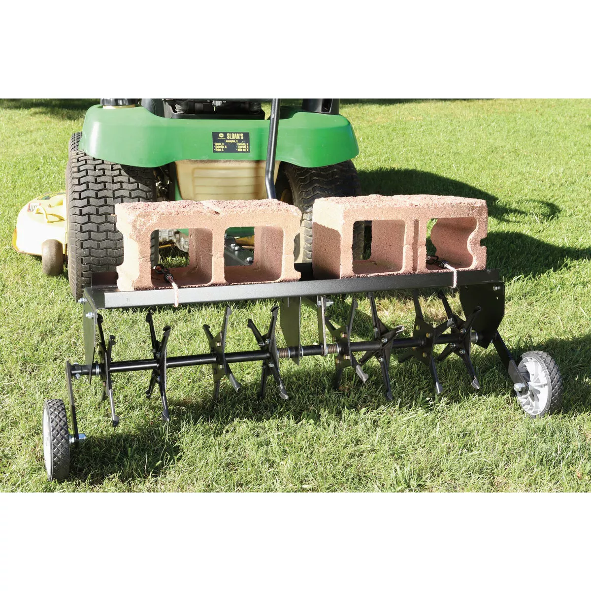 Precision 40 In. Tow-Behind Plug Aerator with Universal Hitch | Do it Best