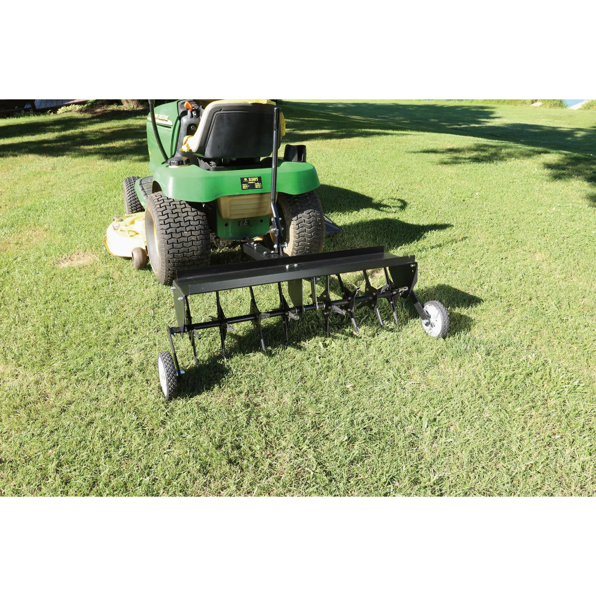Precision 40 In. Tow-Behind Plug Aerator with Universal Hitch | Do it Best