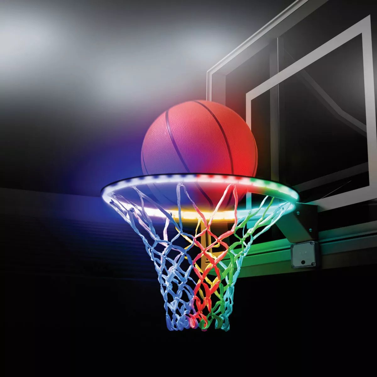 Brightz Hoopbrightz Color Morphing LED Basketball Rim Light Kit | Do it ...