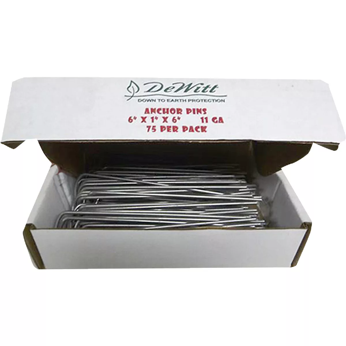DeWitt 6 In. L. x 1 In. W. 11 Ga. Steel Landscape Anchor Pins (75-Pack ...