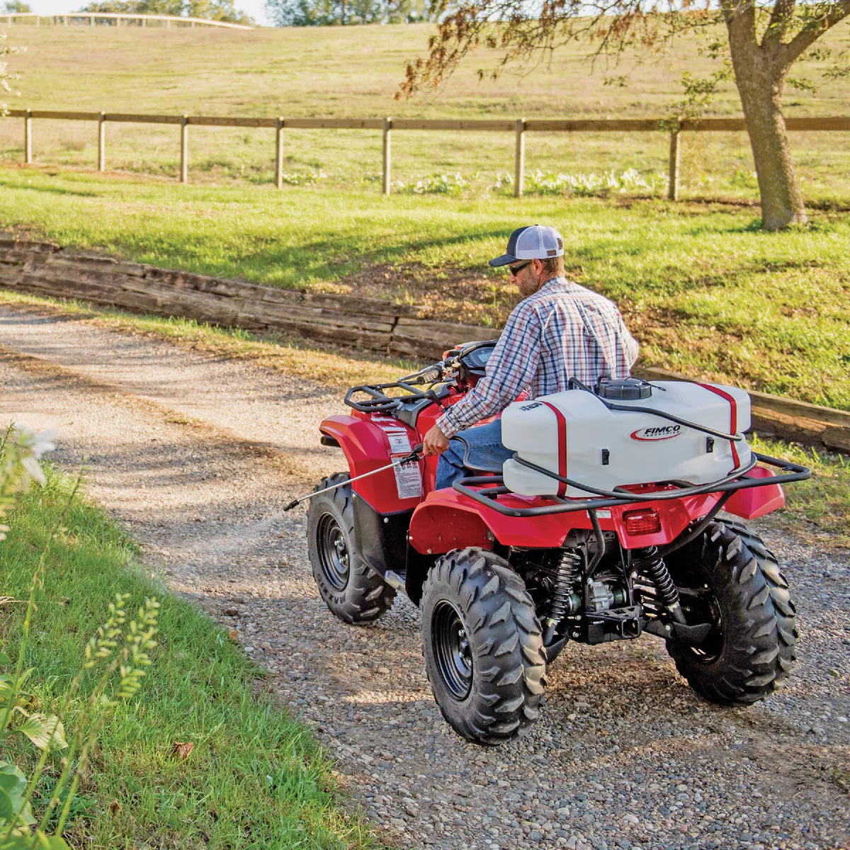 Fimco 15 Gal. Spot Sprayer With Lever Spray Wand | True Value Hardware