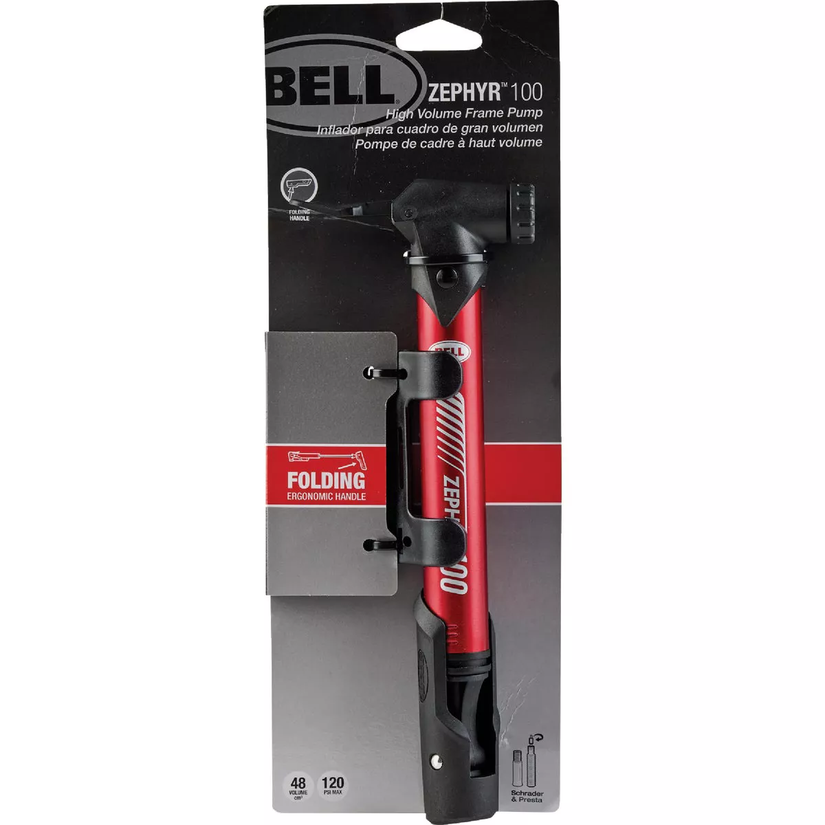 Bell Zephyr 100 Schrader/Presta Bicycle Frame Pump | Do it Best