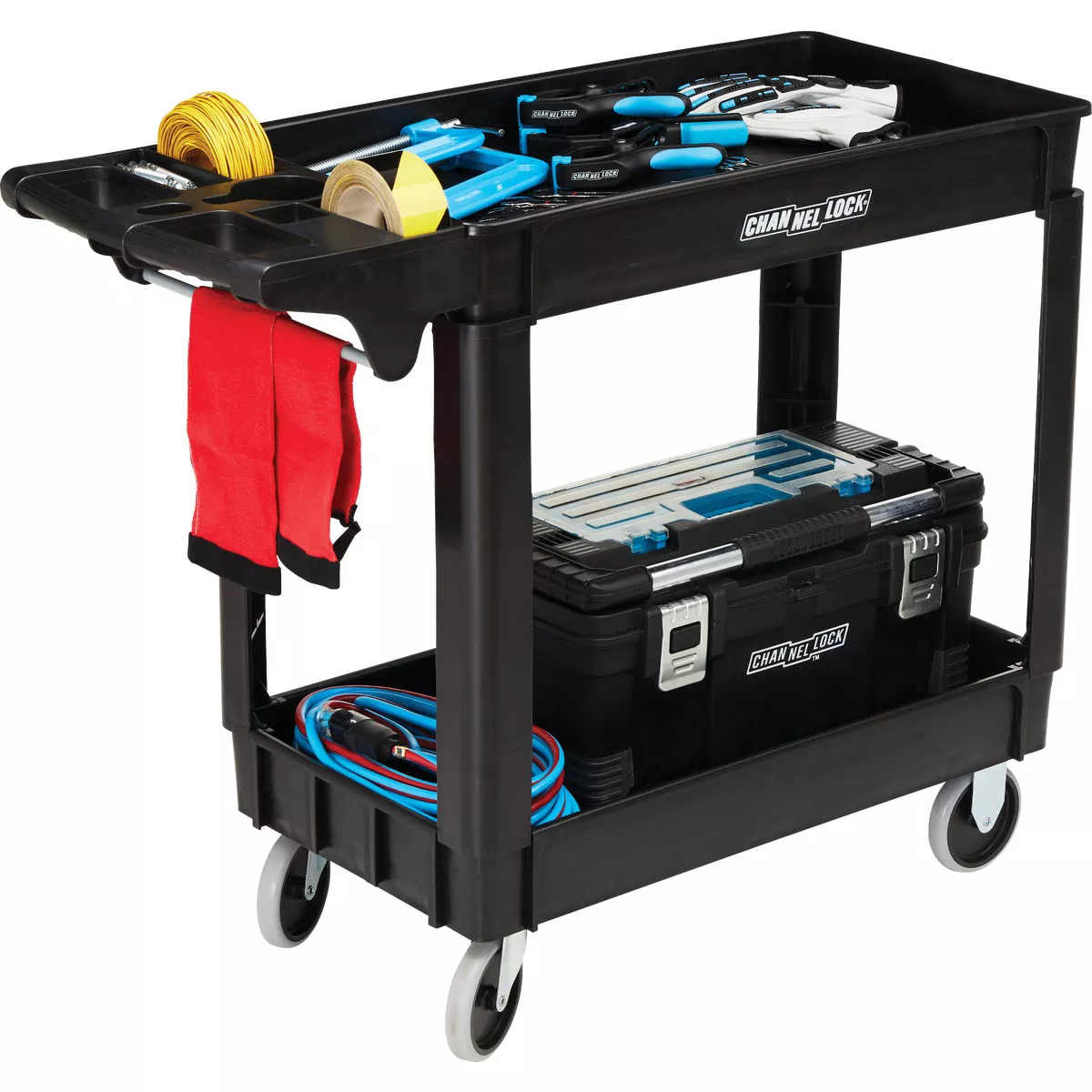 Channellock 500 Lb. 2-Shelf Utility Cart | Do it Best