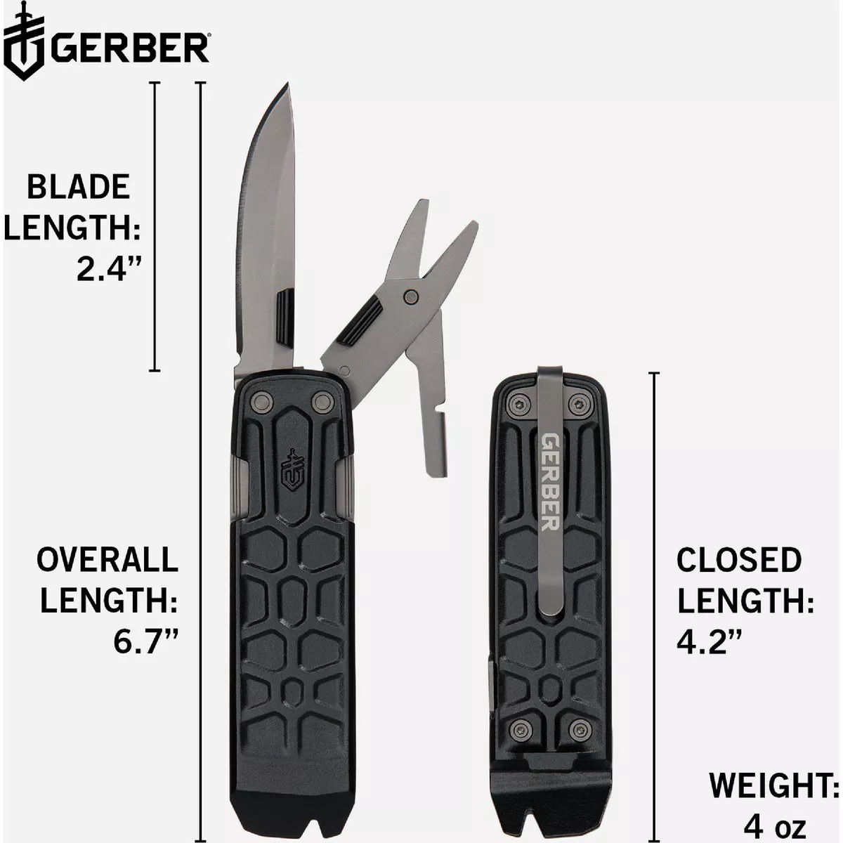 Gerber Pocket Lockdown Slim Pry Multi-Tool | True Value Hardware