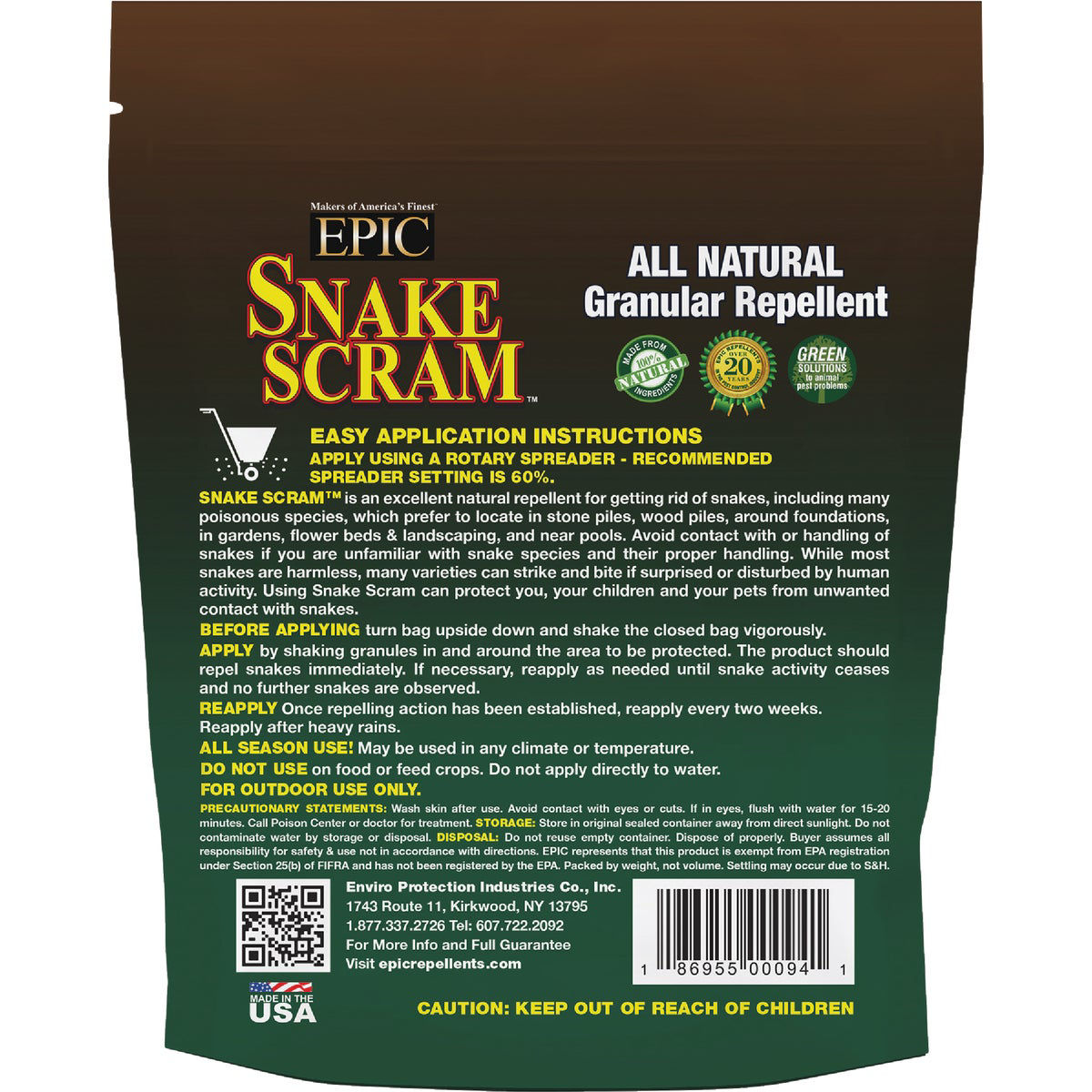Snake Scram 3.5 Lb. Granular Snake Repellent | Do it Best