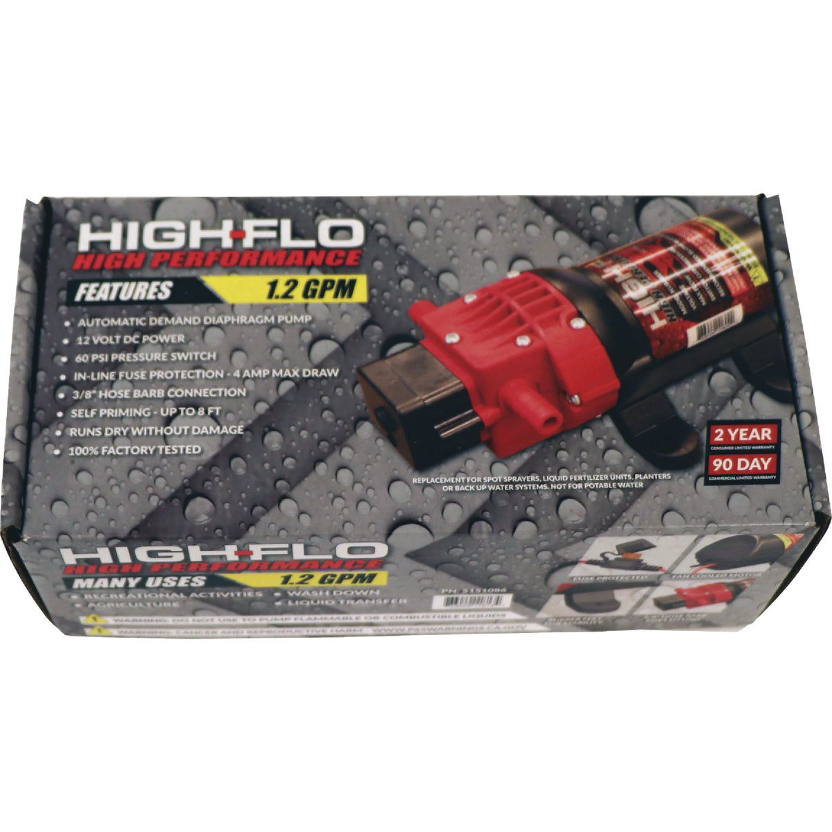 Fimco 1.2 GPM 60 psi High Flo High Performance Pump | Do it Best