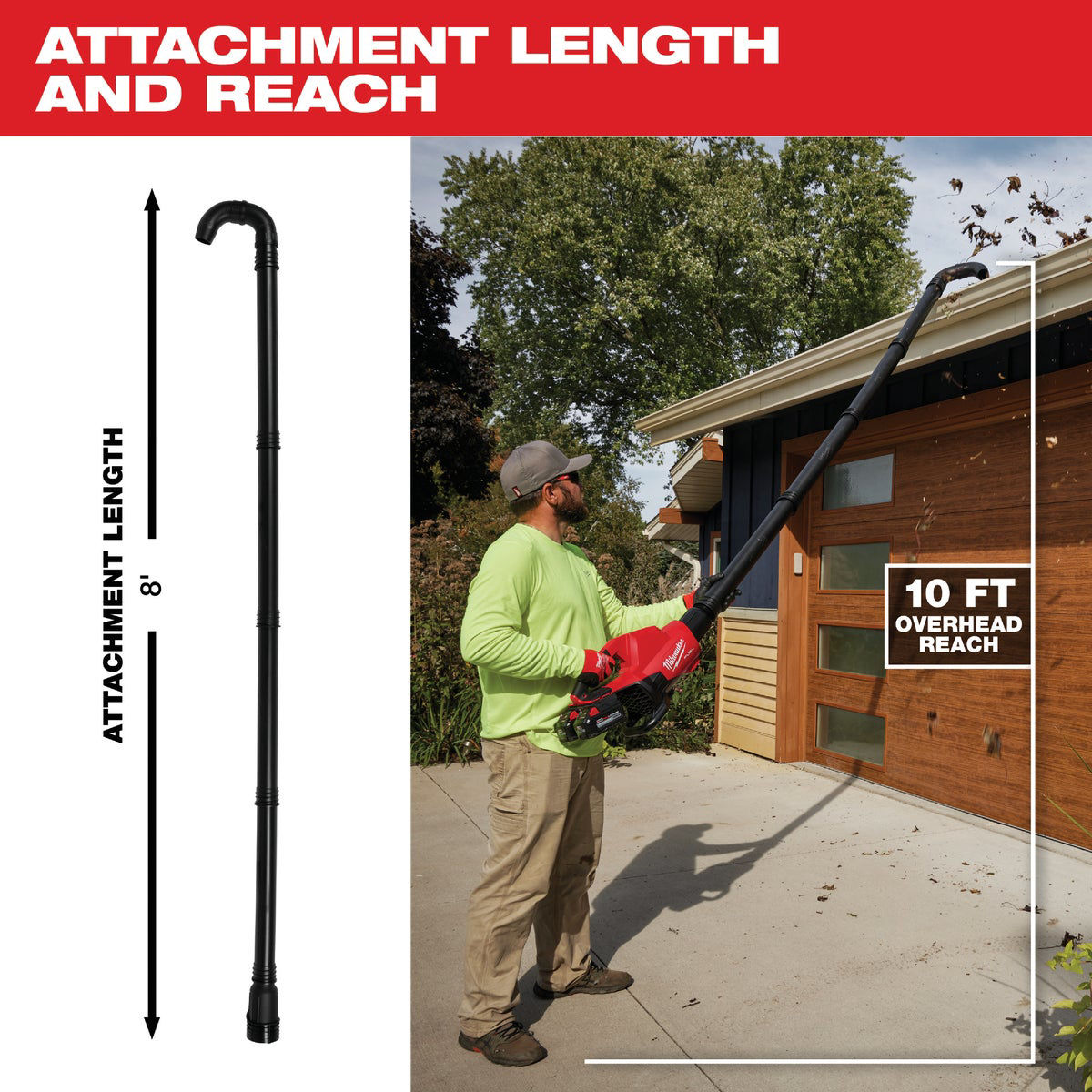 Milwaukee M18 Fuel Gutter Cleaning Attachment Kit | Do it Best