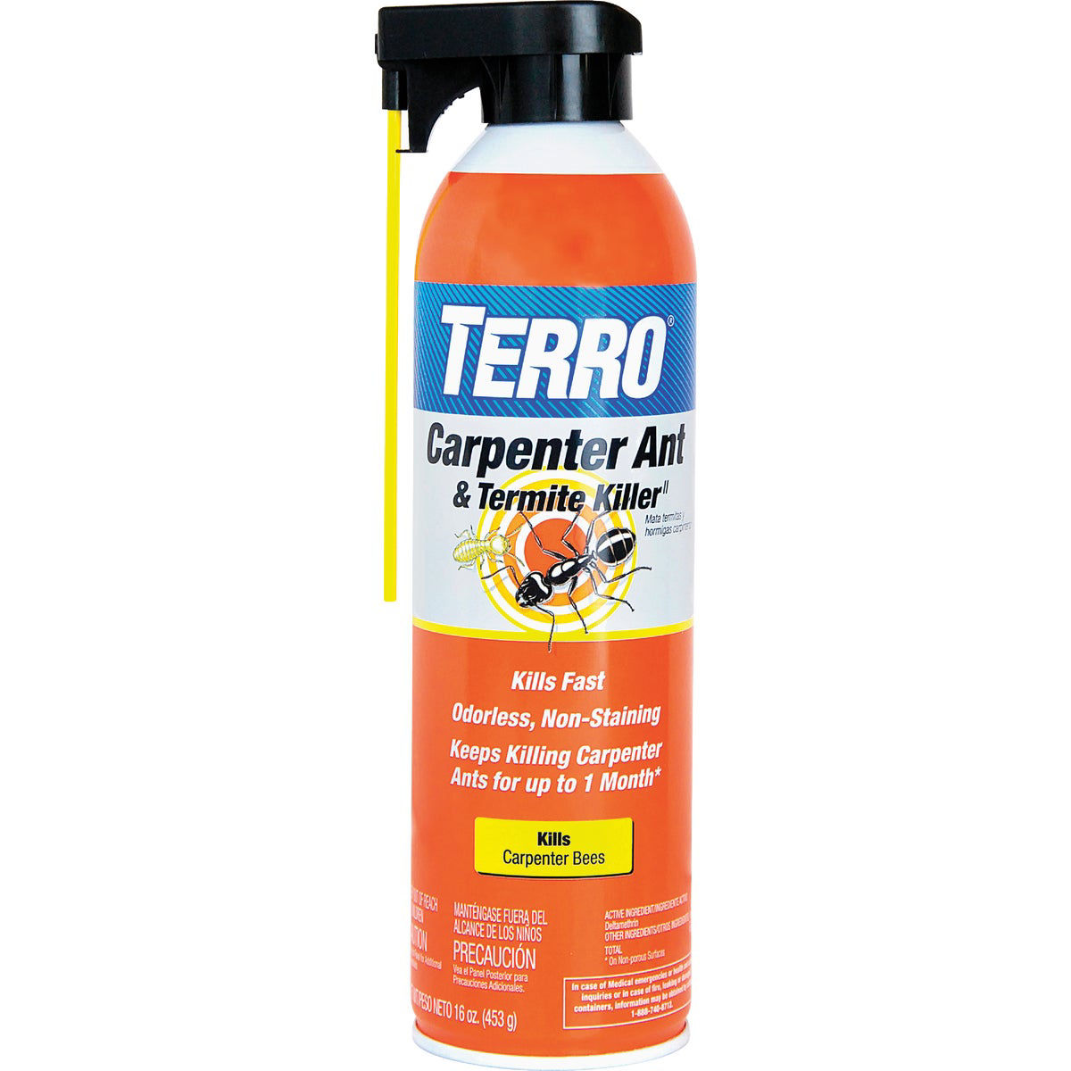 Terro 16 Oz. Aerosol Spray Carpenter Ant & Termite Killer 2-Way Spray ...