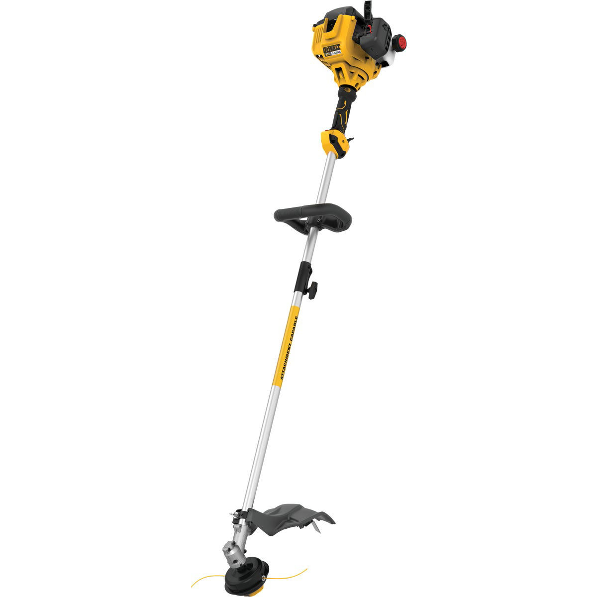 DEWALT Trimmer Plus 27cc 2-Cycle 17 In. Straight Shaft Gas String ...