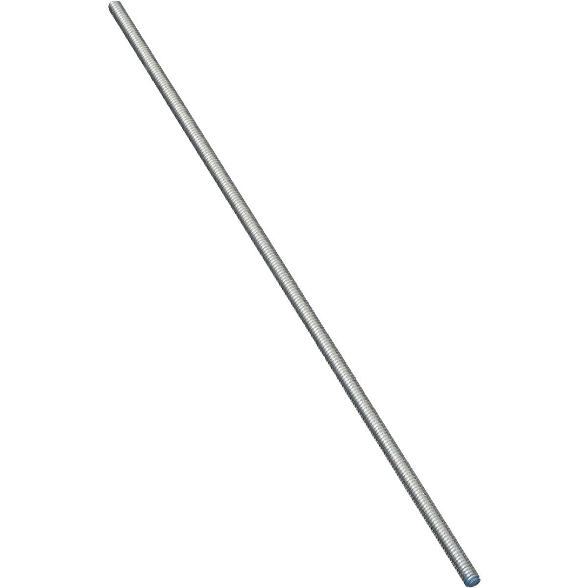 Hillman Steelworks 1/4 In. x 2 Ft. Steel Threaded Rod | Do it Best