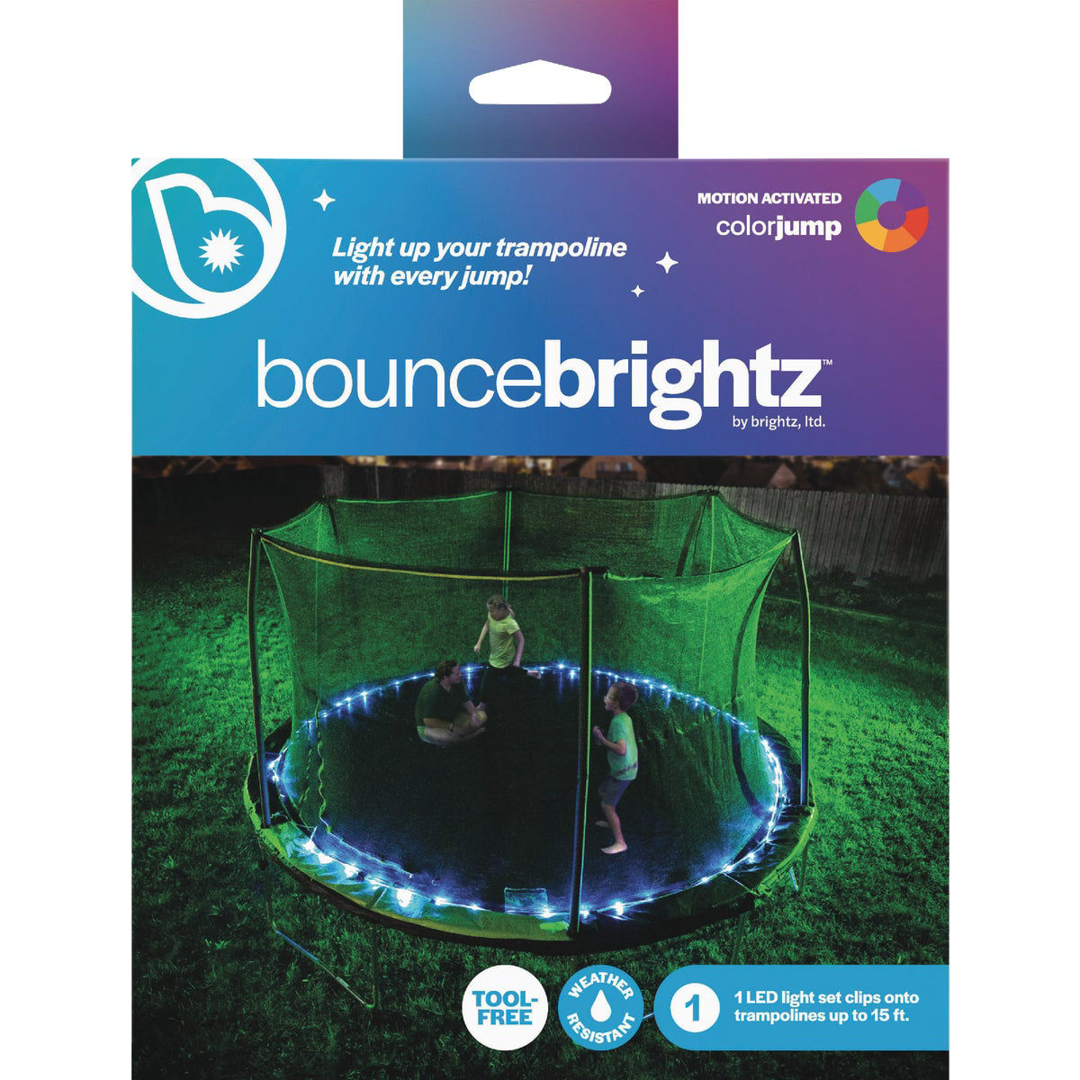 Bouncebrightz Color Jump Color Changing LED Trampoline Light Kit | Do ...
