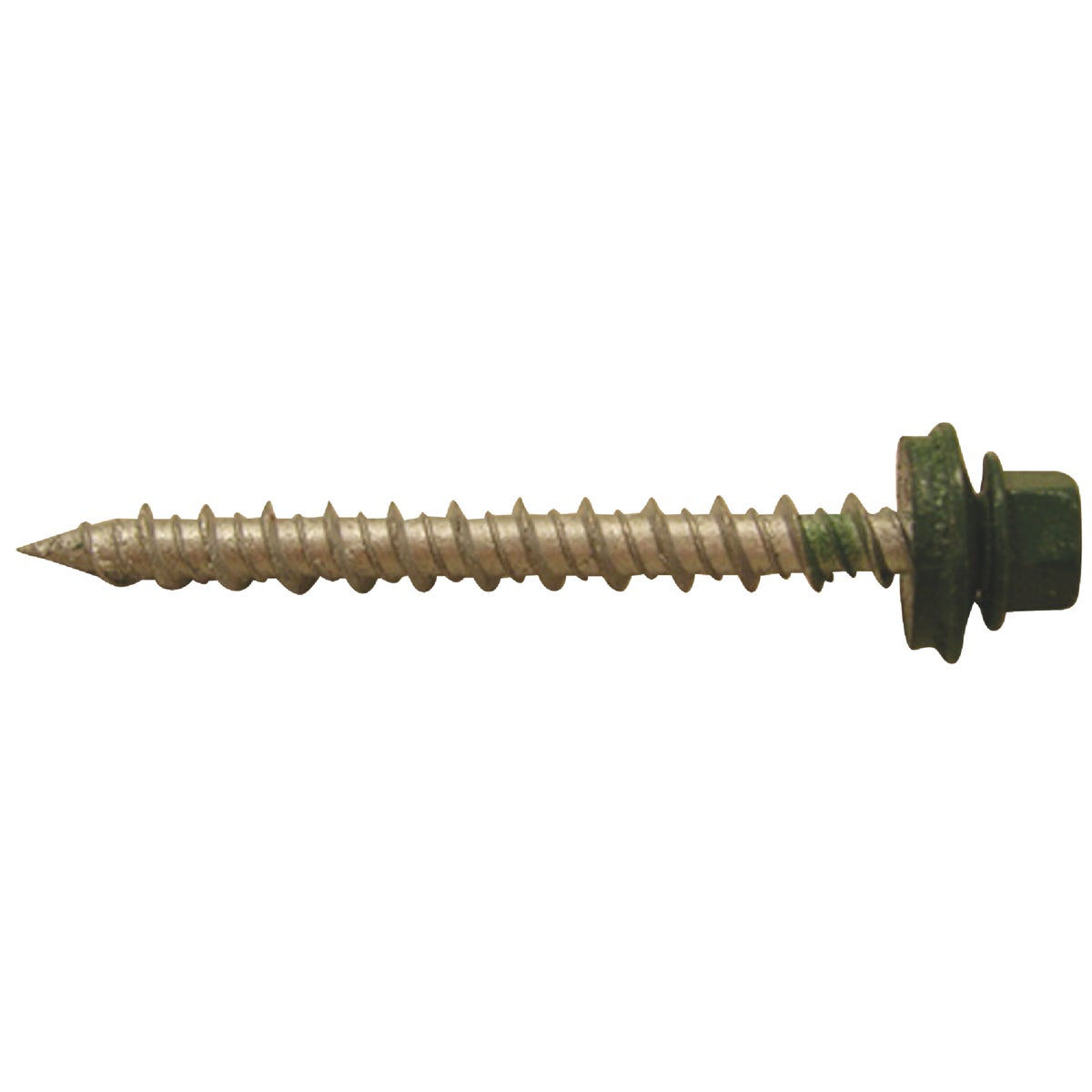 Do it #9 x 2 In. Hex Washered Green Framing Screw (250 Ct.) | Do it Best