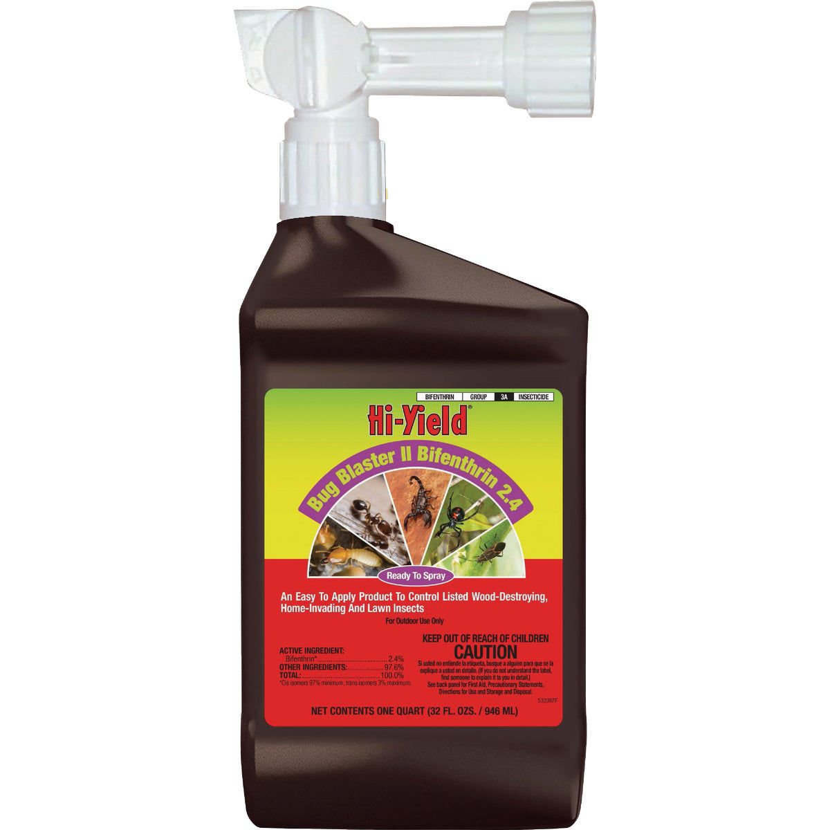Hi-Yield Bug Blaster II 32 Oz. Ready To Spray Hose End Insect Killer ...