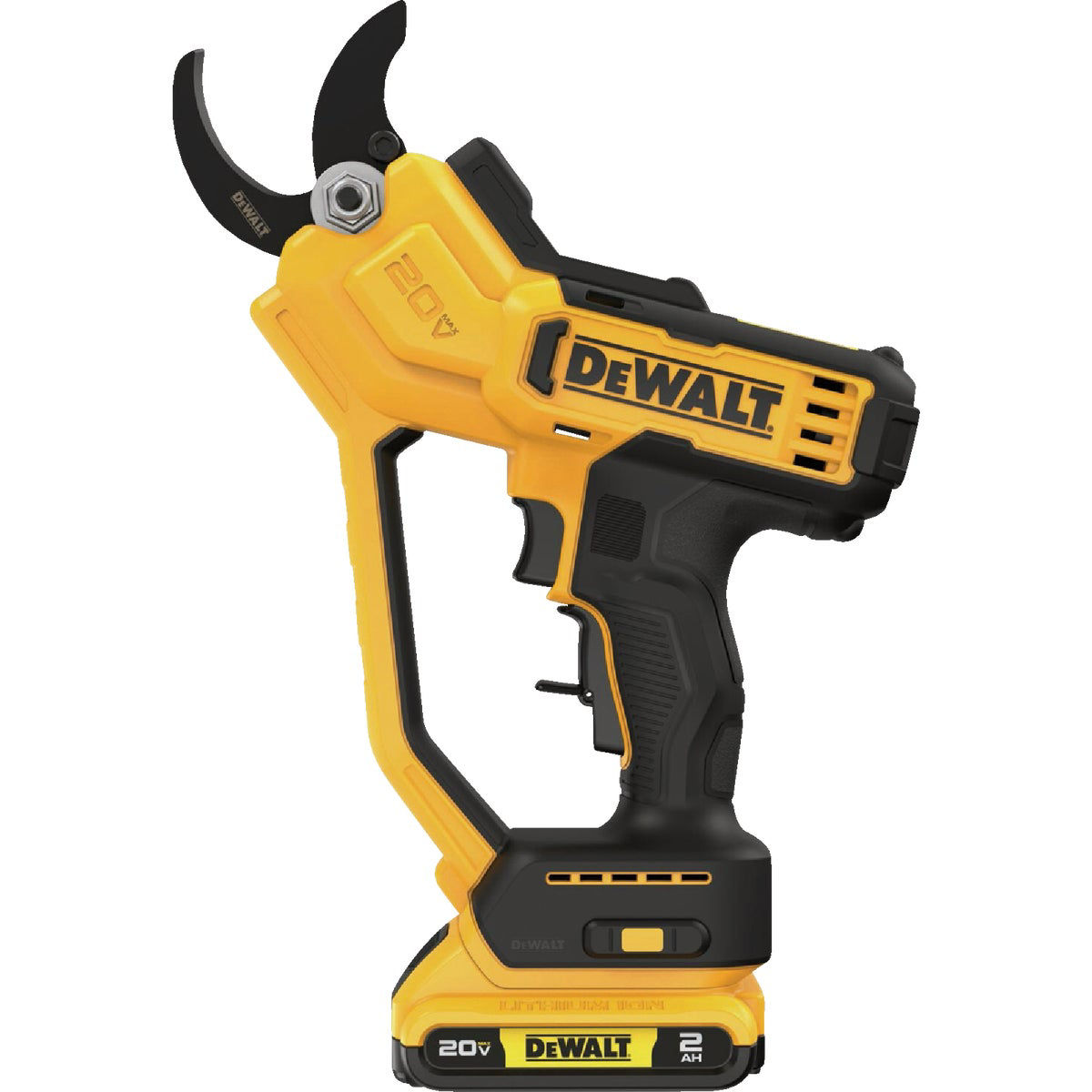 DEWALT 20V MAX Cordless Pruner Kit with 2.0 Ah Battery & Charger | Do ...