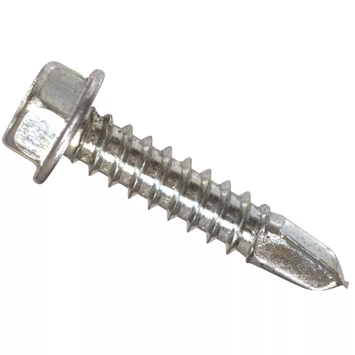 Hillman #10 - 16 x 1-1/2 In. Hex Washer Head Self-Drilling Sheet Metal ...