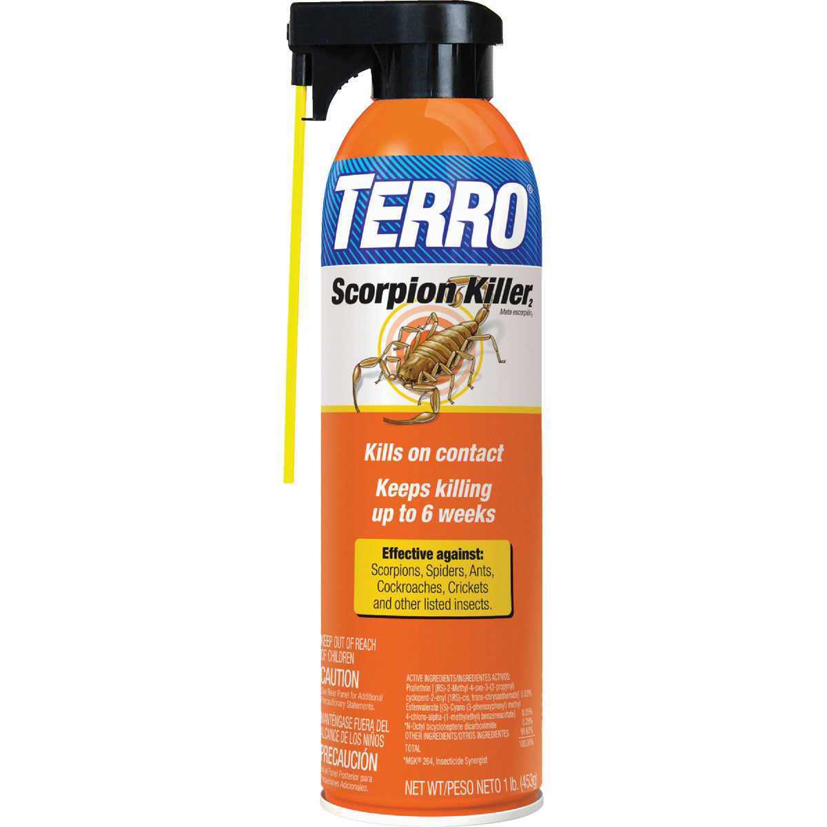 Terro 16 Oz. 2-Way Spray Aerosol Spray Scorpion & Spider Killer | Do it ...