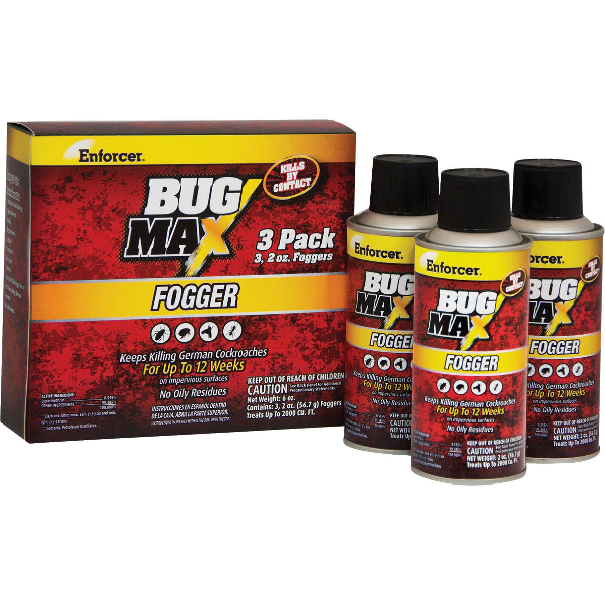 Enforcer Bug Max 2 Oz. Indoor Insect Fogger (3-Pack) | Do it Best