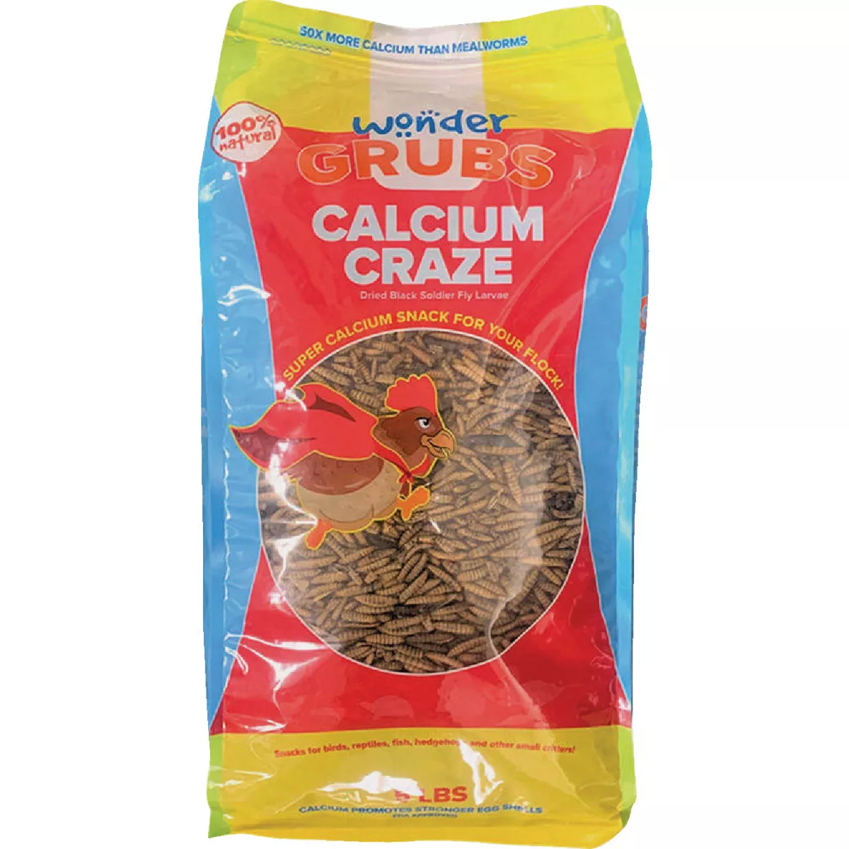 Wonder Grubs Calcium Craze 5 Lb. Black Soldier Fly Larvae | Do it Best