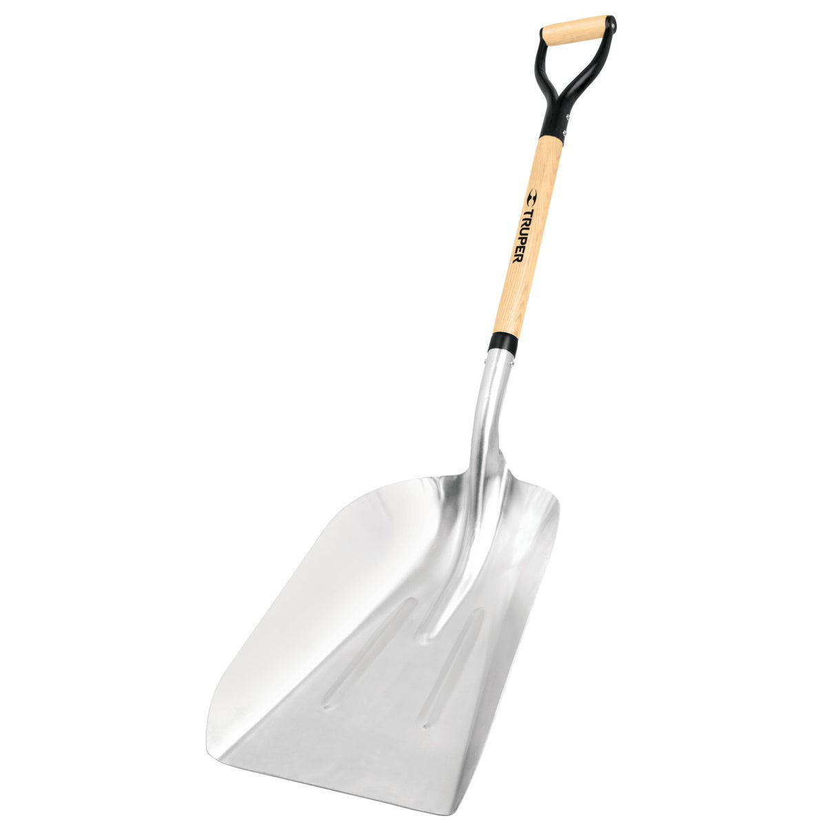 Truper Tru Pro #14 Steel 27 In. Wood D-Handle Aluminum Scoop Shovel ...