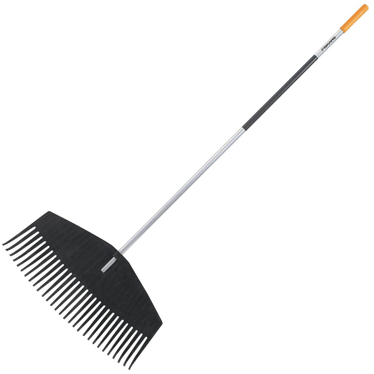 Fiskars 24 In. Poly Leaf Rake with 60 In. Aluminum Handle (29-Tine ...