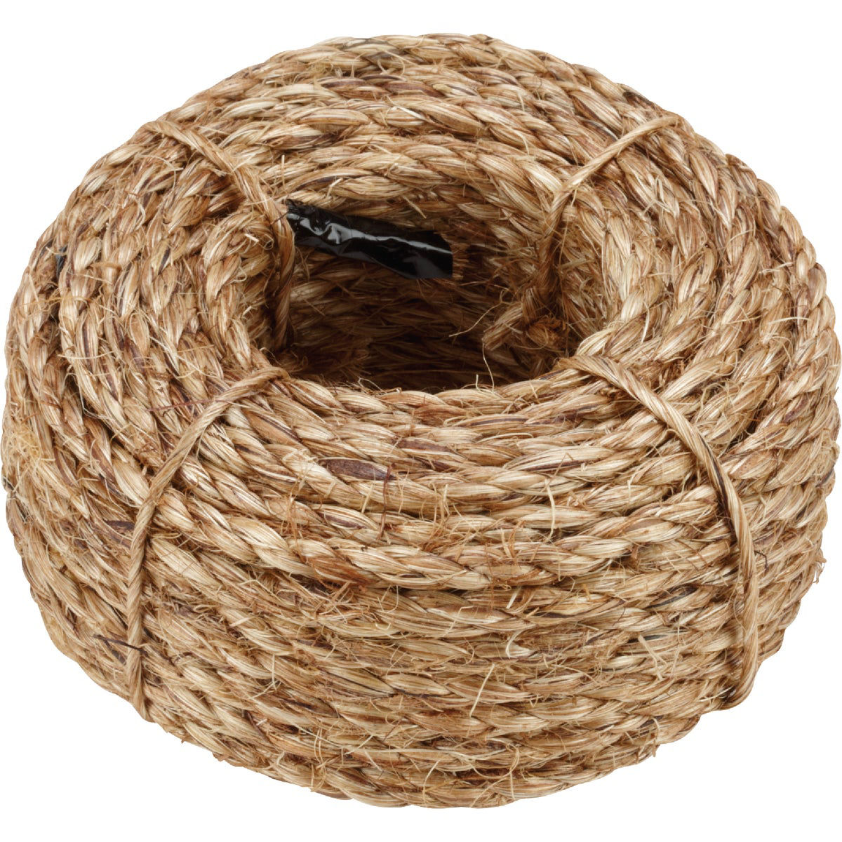 Do it Best 1/4 In. x 50 Ft. Natural Twisted Manila Fiber Packaged Rope ...