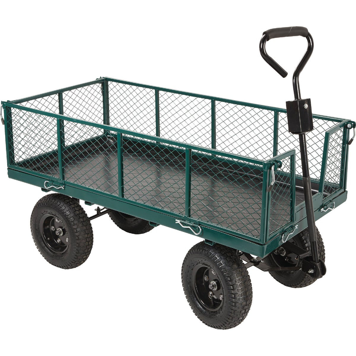 Best Garden 1000 Lb. Steel Garden Cart with Collapsible Sides | Do it Best