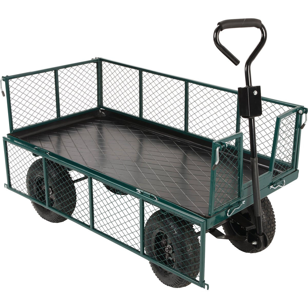 Best Garden 1000 Lb. Steel Garden Cart with Collapsible Sides | Do it Best
