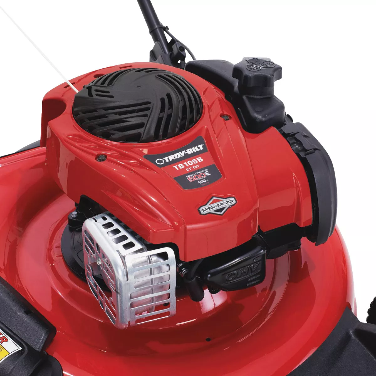Troy-Bilt 21 In. 163cc Low Wheel Push Gas Mower with Bag, Mulch and ...