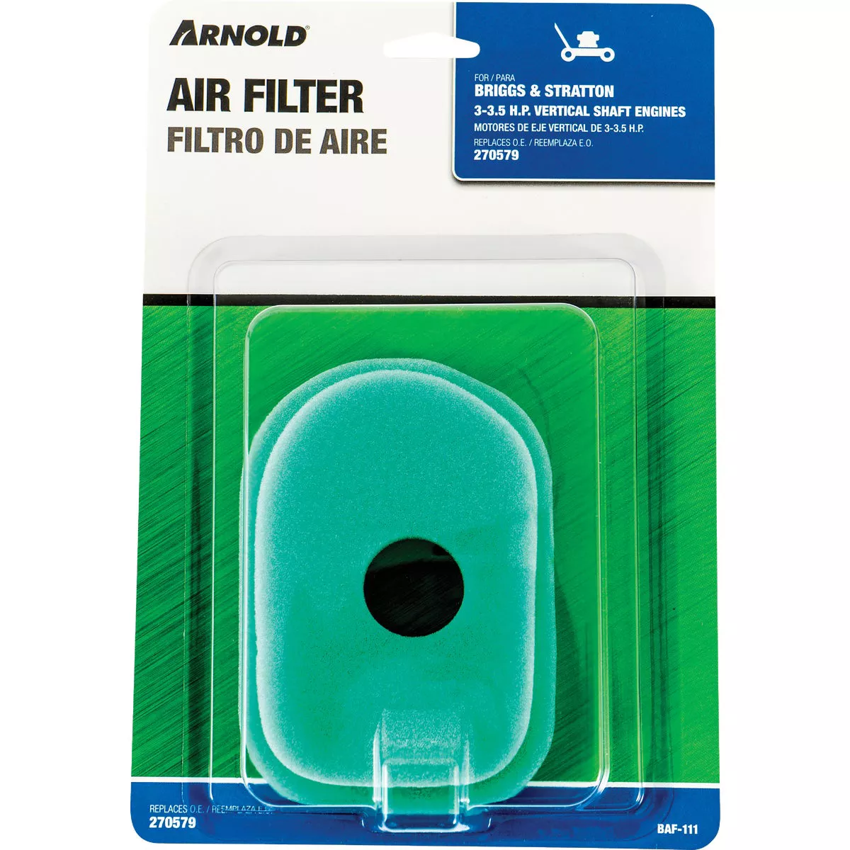 Arnold Briggs & Stratton 3.5 To 4 HP Plastic Engine Air Filter | Do it Best