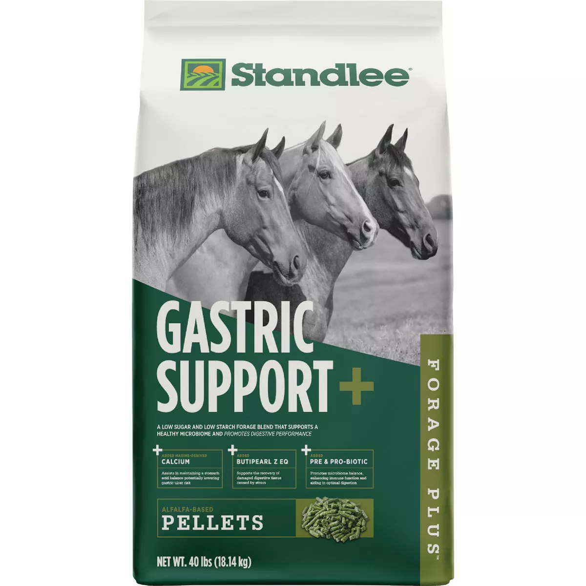 Standlee Forage Plus 40 Lb. Gastric Support Pellets Horse Feed | Do it Best