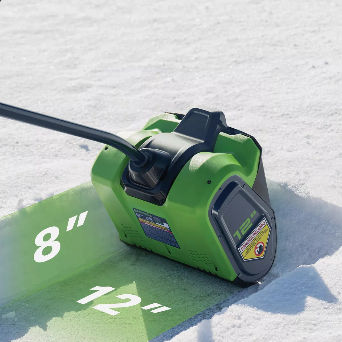 Greenworks 40V 12 In. Cordless Snow Shovel Kit with 4.0 Ah Battery and Charger Do it Best