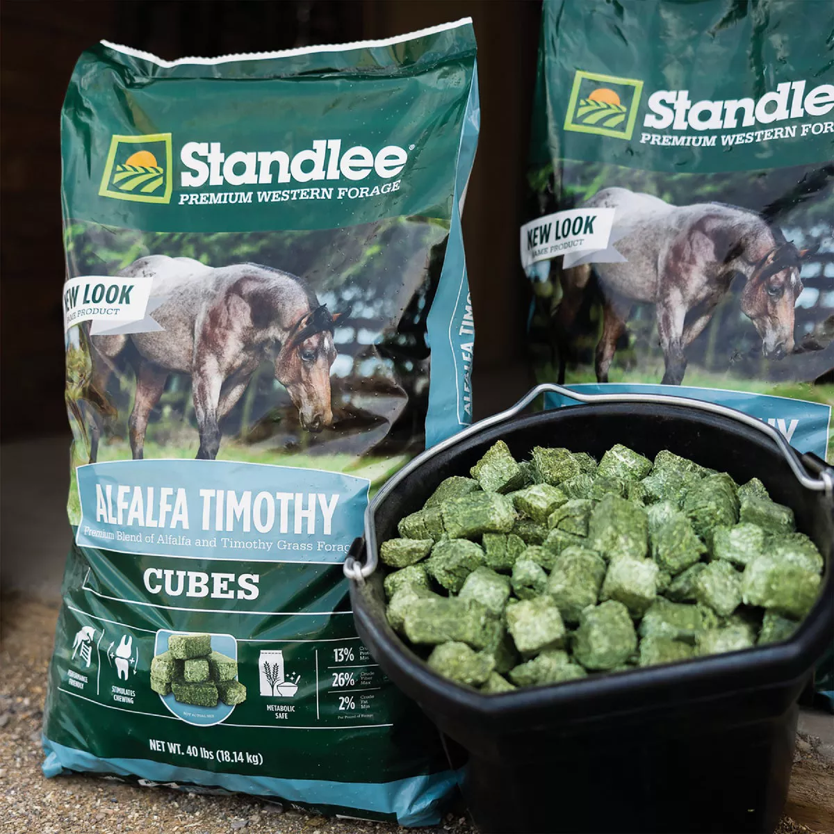 Standlee Premium Western Forage 40 Lb. Alfalfa & Timothy Cubes | Do it Best