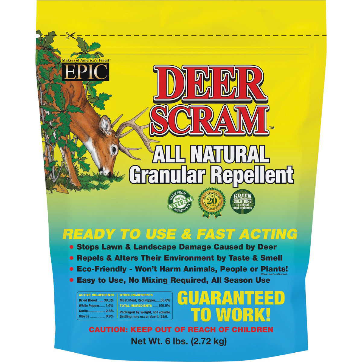 Deer Scram 5.75 Lb. Granular Organic Deer Repellent | Do it Best