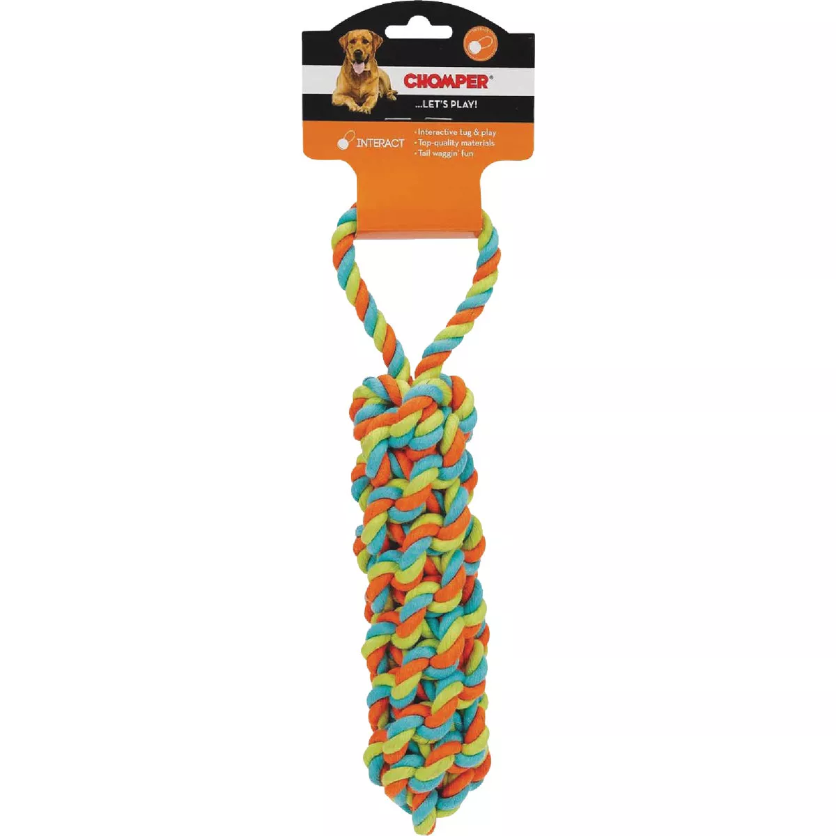 Boss Pet Chomper Woven Rope Monkey Fist Tug Dog Toy | True Value Hardware