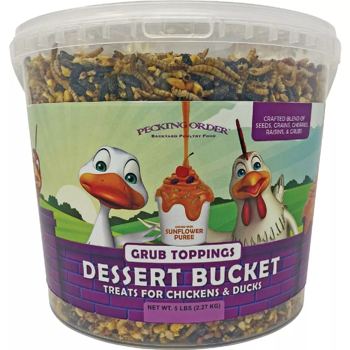 Pecking Order 5 Lb. Grub Toppings Dessert Bucket | Do it Best